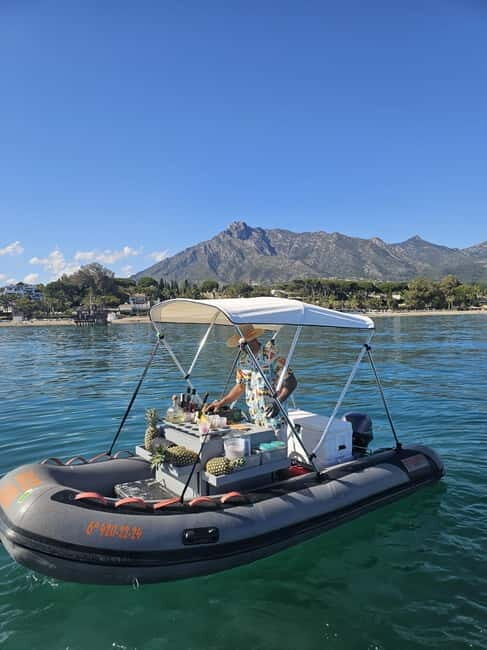 Marbella: 2-8 hour private luxury yacht cruise on a Targa37 or Targa48 - Key Points