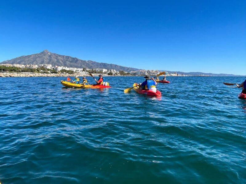 Marbella: Guided Kayak Tour in Puerto Banús - FAQs