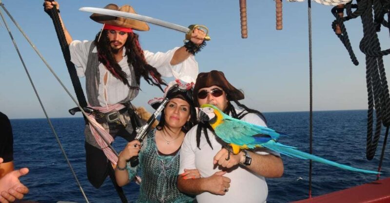 Marmaris: All-Inclusive Pirate Boat Trip with Pickup Option - Key Points