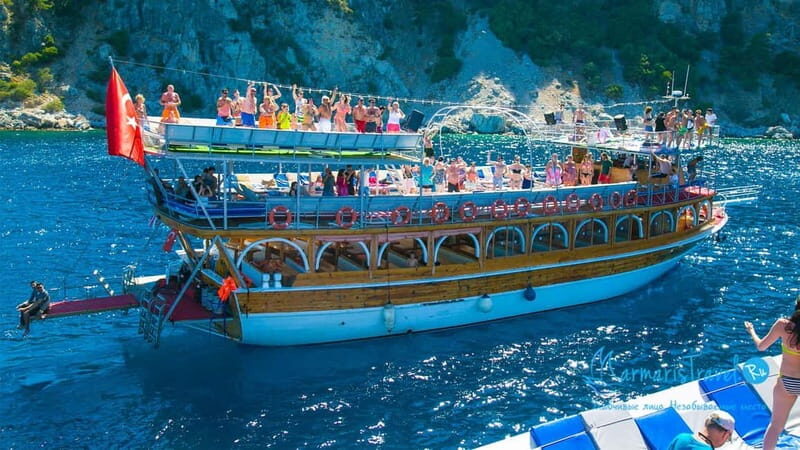 Marmaris: Boat Trip w/Lunch, Transfer & Unlimited Drinks - The Sum Up