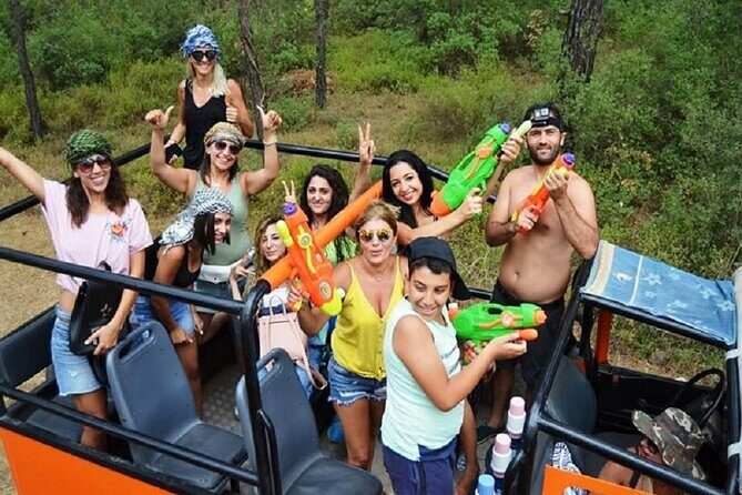 Marmaris & Icmeler Jeep Safari W/ Water Fight, Clour & Foam Party - Key Points