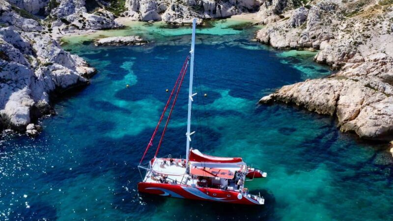 Marseille : Calanques Catamaran Cruise with Lunch & Wine - The Experience in Detail