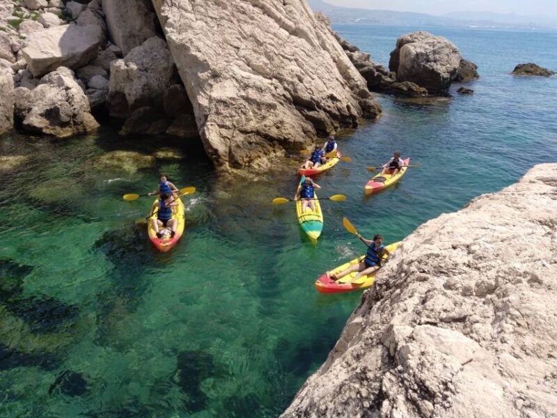 Marseille: Côte Bleue Calanques Half-Day Kayak Tour - The Itinerary in Detail