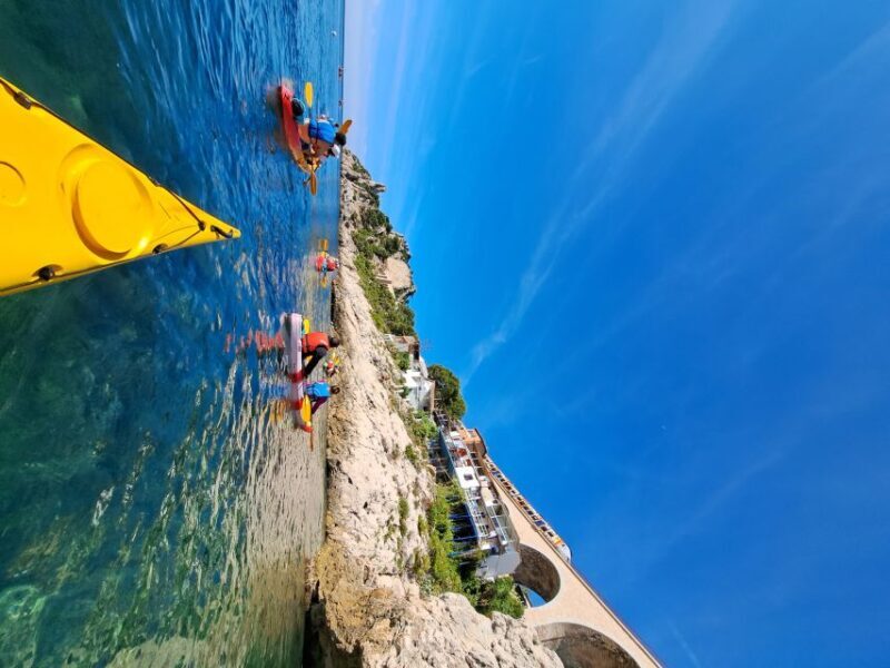 Marseille: Côte Bleue Calanques Half-Day Kayak Tour - The Stops and Highlights