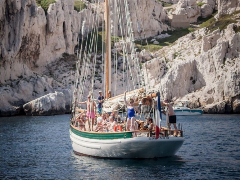 Marseille: Sailboat Cruise with Lunch, Swim & Organic Wine - Small Group, Personal Touch