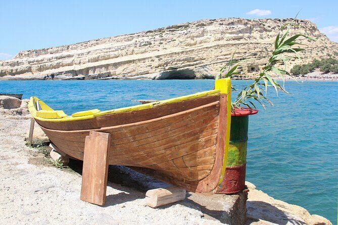 Matala Beach + Caves, Phaistos Palace & Southern Charm | Private - FAQ