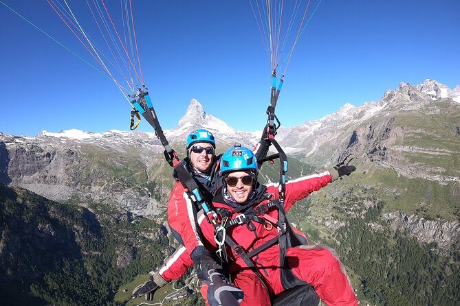 Matterhorn Paragliding flight in Zermatt (20-25min) - The Itinerary in Detail