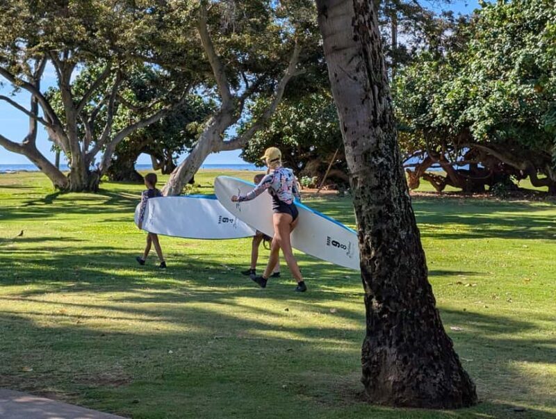 Maui Private Surf Lessons - The Gear & Location: Designed for Learning