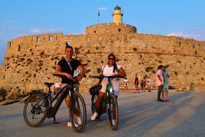Mediaeval Rhodes E-bike Highlights Photo Tour Morning/Sunset - The Itinerary: A Well-Curated Journey