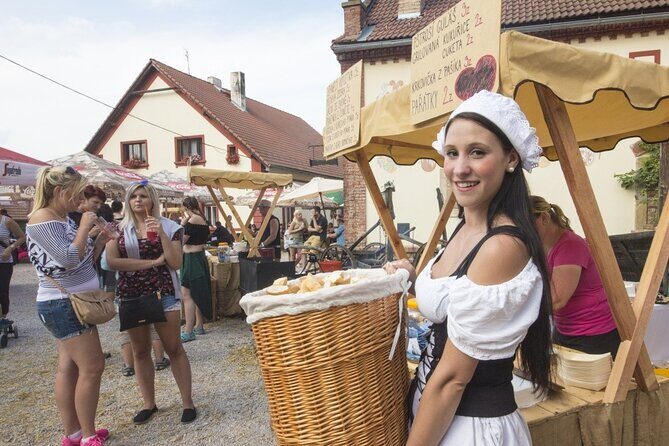 Medieval Dinner Show Castle and Brewery Tour with Hotel pick up - Key Points