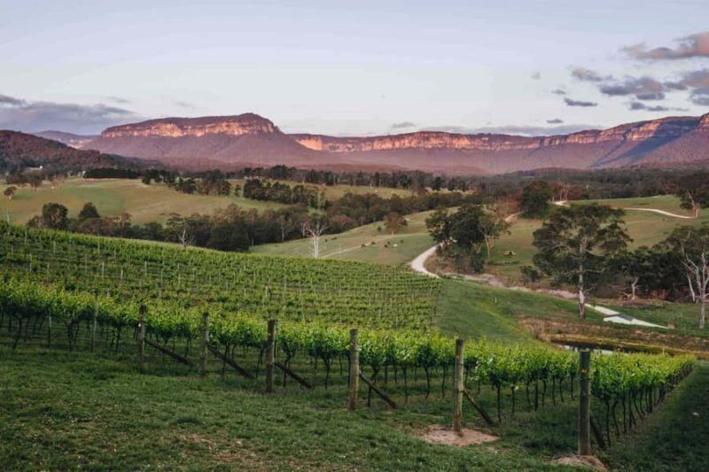 Megalong Valley: Wine Tasting and Stargazing Experience - Sunset Over the Great Dividing Range