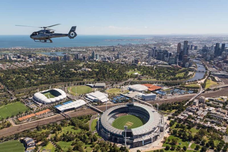 Melbourne: City and Bayside Helicopter Tour - Key Points