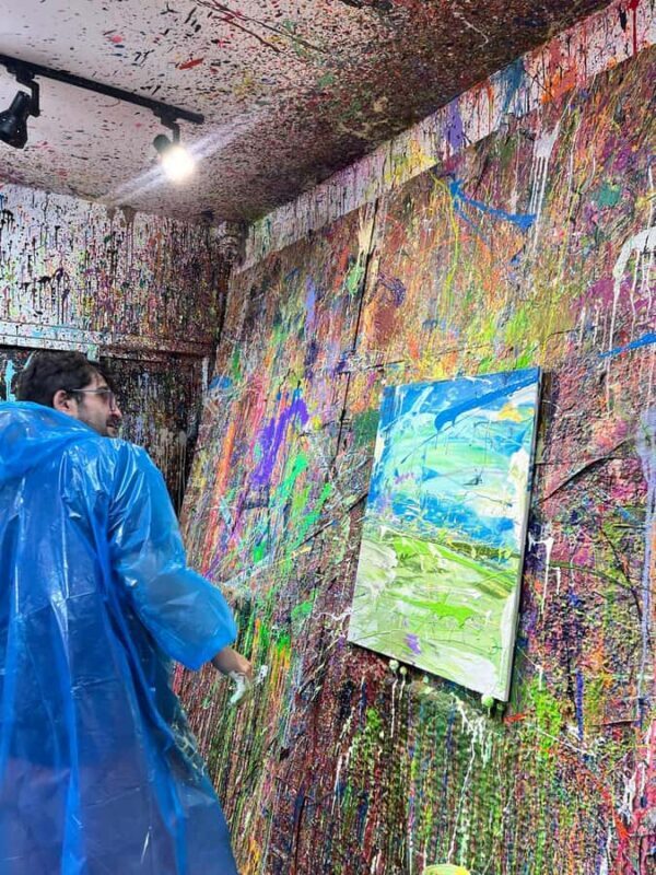 Melbourne: Messy & Creative Splash Paint Workshop - What to Expect from the Splash Paint Workshop