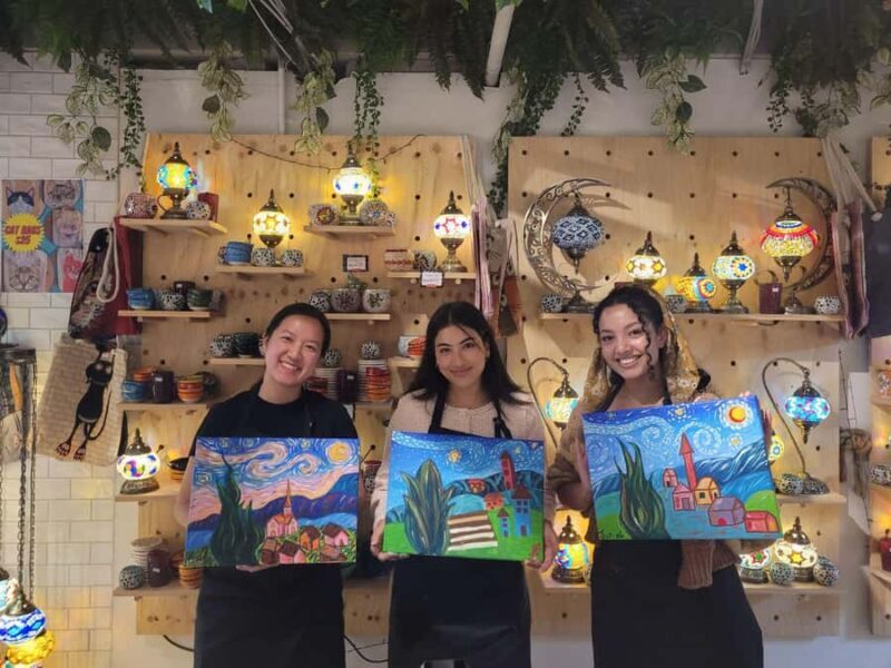 Melbourne: Paint and Sip Classes - Acrylic, Canvas & Wine - Key Points