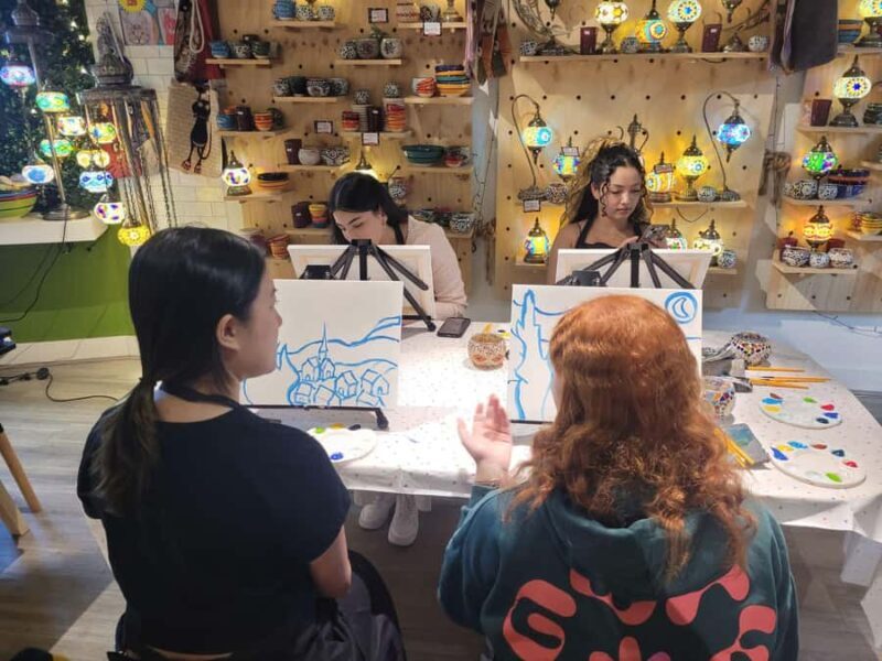 Melbourne: Paint and Sip Classes - Acrylic, Canvas & Wine - What to Expect from the Melbourne Paint and Sip Class