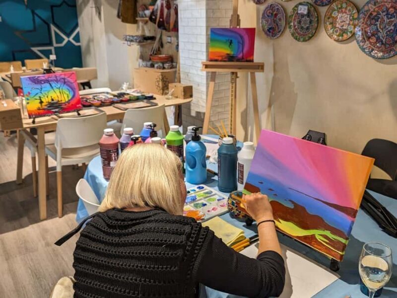 Melbourne: Paint and Sip Classes - Acrylic, Canvas & Wine - Pricing and Value