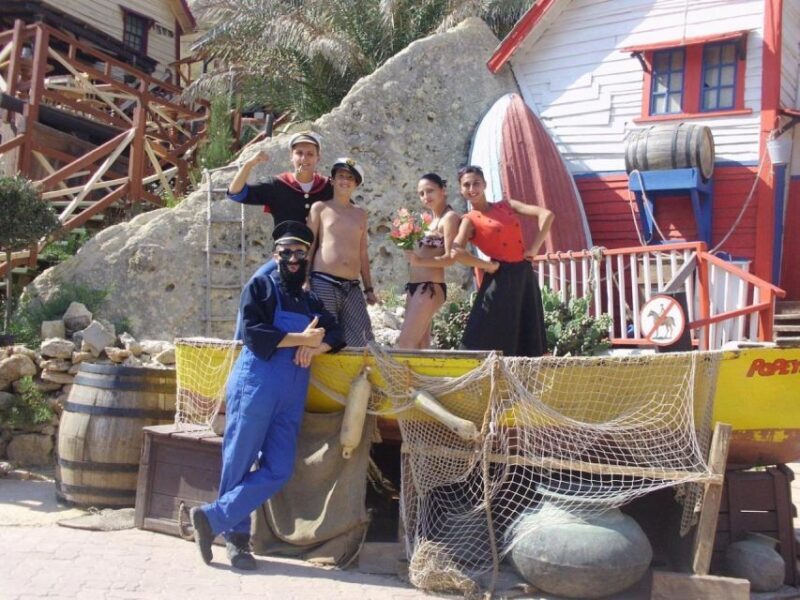 Mellieha: Popeye Village Entry Ticket - Food, Refreshments, and Amenities