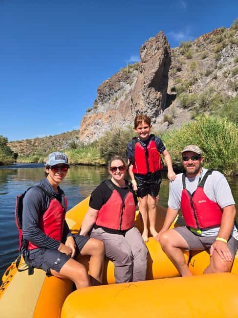 MESA: Guided Rafting Trip on the Lower Salt River - What to Expect During the Tour