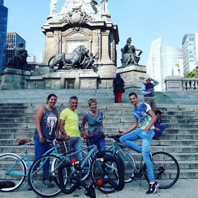 Mexico City: Chapultepec & Reforma Historic Bike Experience - Key Points