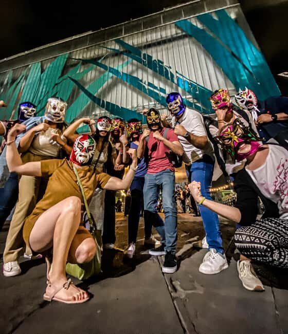 Mexico City: Local Walking Tour with Mezcal & Wrestling Show - Key Points