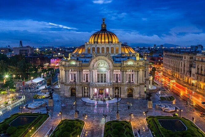 Mexico City Night Bus Tour - Key Points