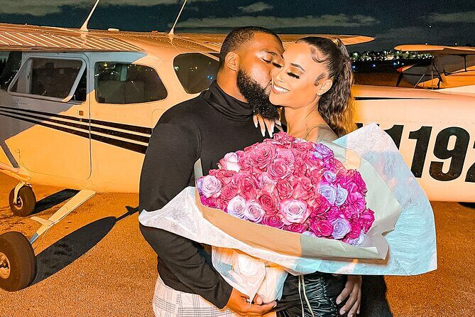 Miami Beach Night Lights Airplane Tour with Champagne 50 Mins - Introduction