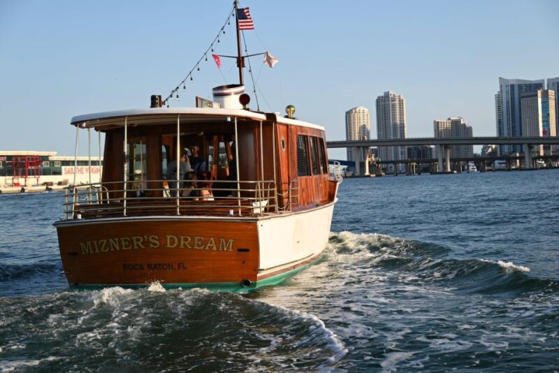 Miami Beach: Vizcaya Sunset Cruise Includes Food and Drink - The Sum Up