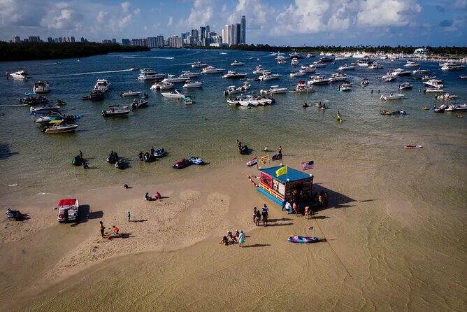 Miami Biscayne Bay Boat Tour with Sandbar Experience. - The Itinerary in Detail