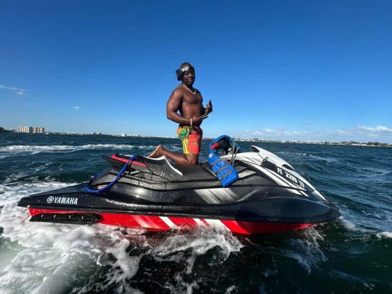 Miami: Biscayne Bay Jet Ski Rental & Free Boat Ride - Key Points
