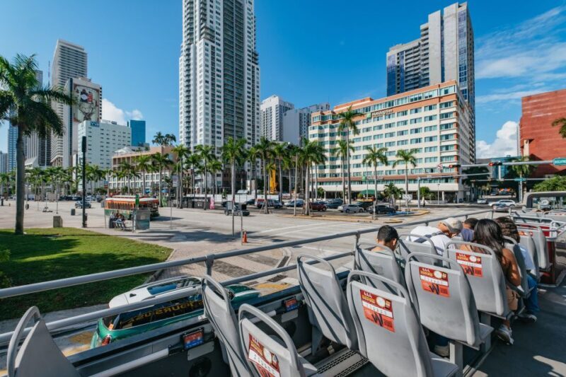 Miami: Half-Day Open-Top Bus Tour Plus Biscayne Bay Cruise - The Itinerary Breakdown: What You’ll See and Experience