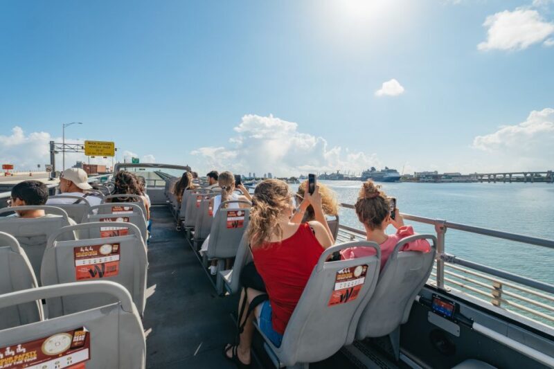 Miami: Half-Day Open-Top Bus Tour Plus Biscayne Bay Cruise - FAQ