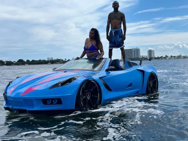 Miami JetCar: 1 Water JetCar Rental | 1h - The Itinerary in Detail