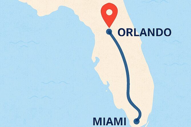 Miami - Orlando Transfer Up to 4 People - Key Points