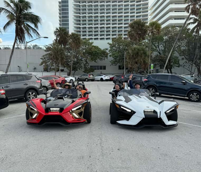 Miami: Polaris Slingshot Rental - Discovering a Unique Way to Explore Miami