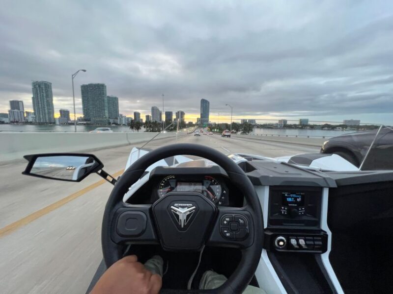 Miami: Polaris Slingshot Rental - Cost and Value