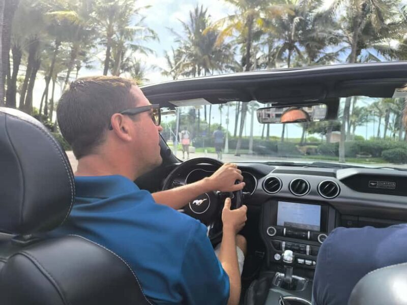 Miami: Private tour in a convertible Mustang in French - Introduction