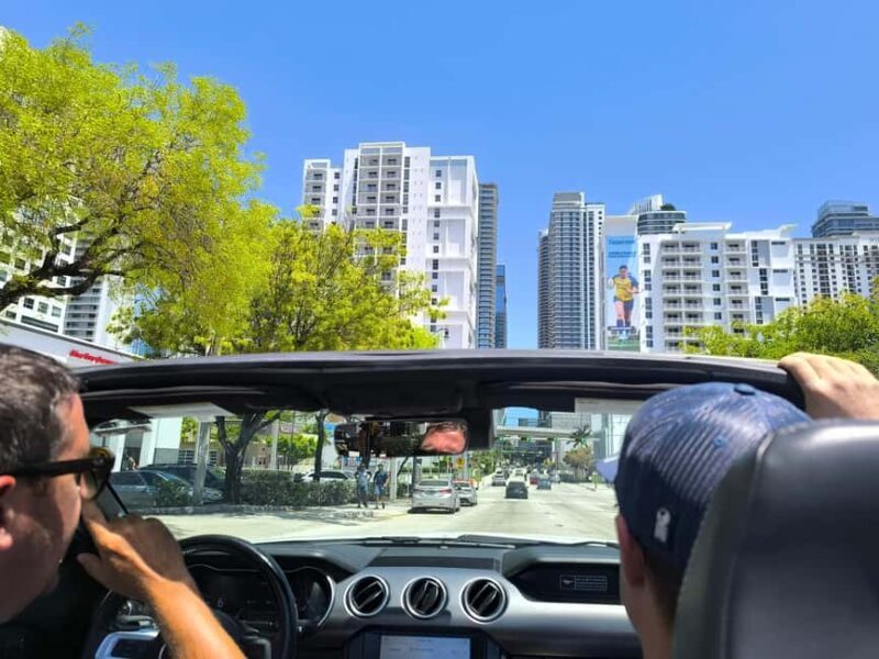 Miami: Private tour in a convertible Mustang in French - Practicalities and Value