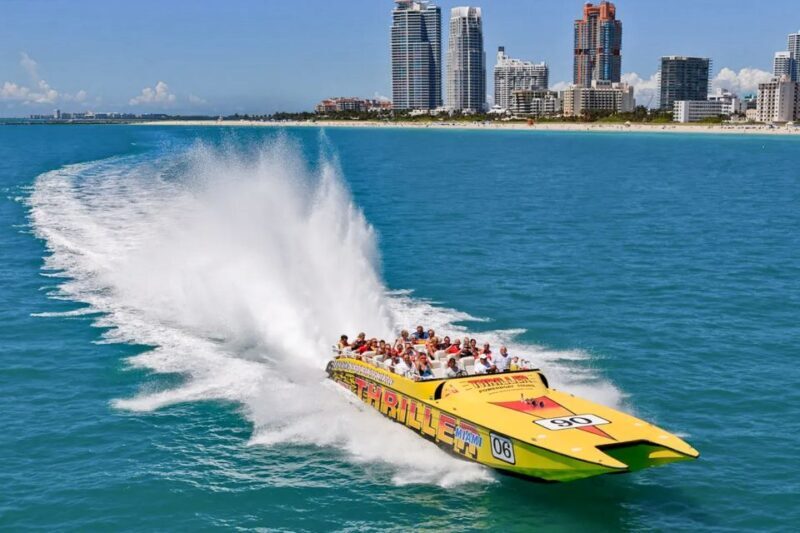 Miami: Sightseeing Speedboat Tour - The Speed & Safety