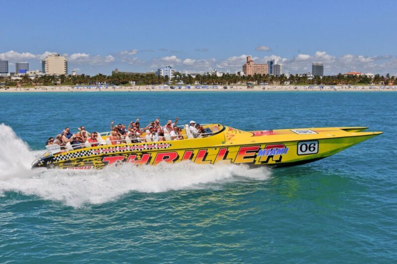Miami: Sightseeing Speedboat Tour - What to Bring