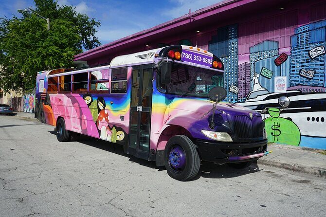 Miami Vibes 2 Hour Party Bus - Key Points