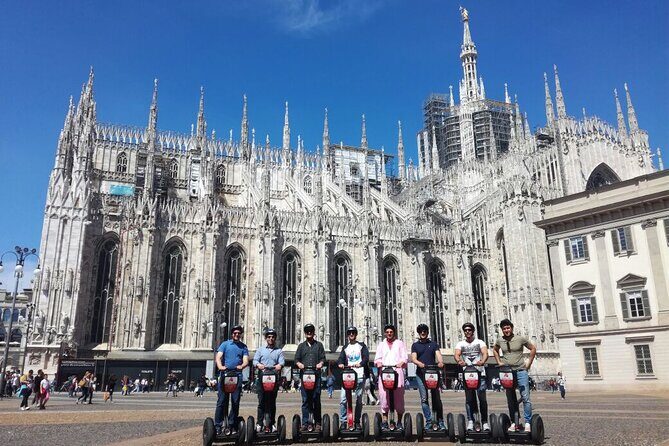 Milan: Segway Tour Local Tourist Guide Live - 2 hours & half - Key Points