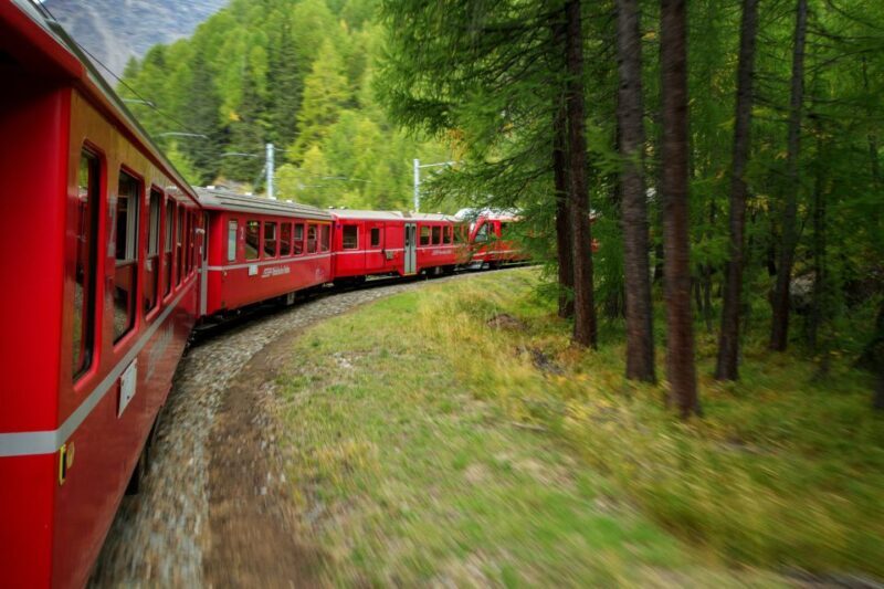Milan to St. Moritz: Scenic Bernina Train Tour with Guide - Key Points