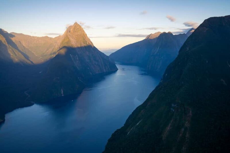 Milford Sound: Aerial Helicopter flight over Mitre Peak - An Overview of the Milford Helicopter Flight Experience