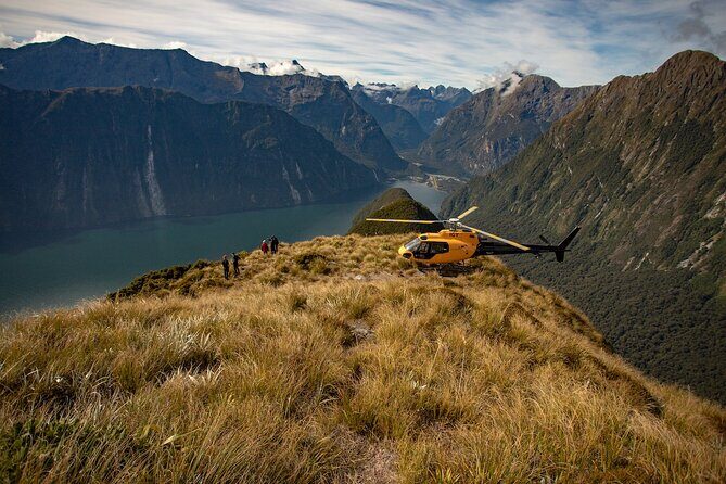 Milford Sound Earnslaw Burn Helicopter Tour from Queenstown - Key Points