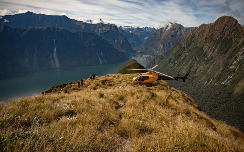 Milford Sound Heli | 1.5hr with Alpine & Earnslaw Landing - Key Points
