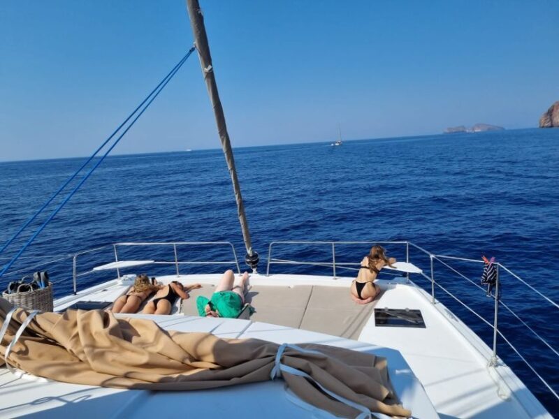 Milos: Full-Day Catamaran Cruise with Food and Open Bar - Key Points  