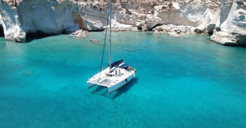 Milos: Full-Day Catamaran Cruise with Paddle Board - Key Points