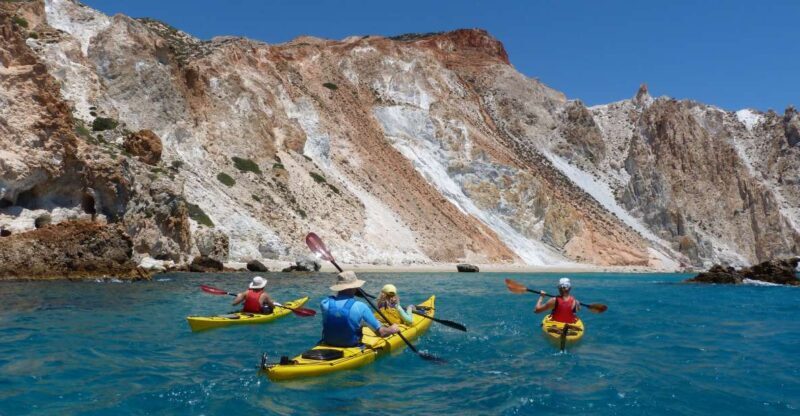 Milos: Guided Kayaking Trip with Snorkelling & Lunch - Key Points