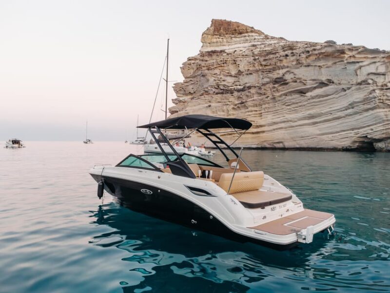 Milos: Luxury Private CruiseKleftiko Sarakiniko Poliegos - Frequently Asked Questions