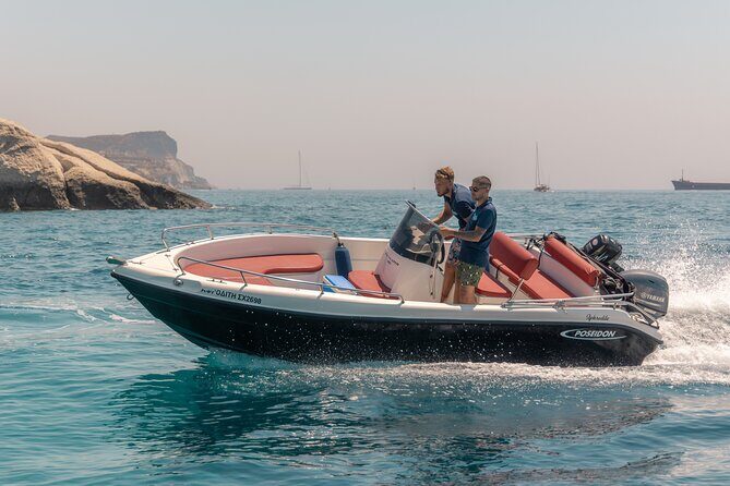 Milos Self Drive Boat No License Required - FAQ